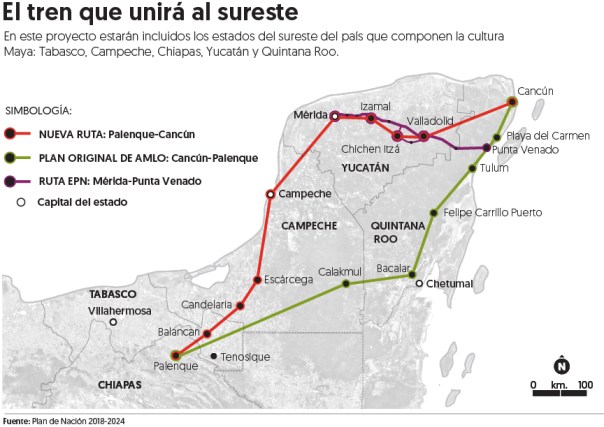 AMLO announces an expansion of the Maya Train project | Chiapas Support ...
